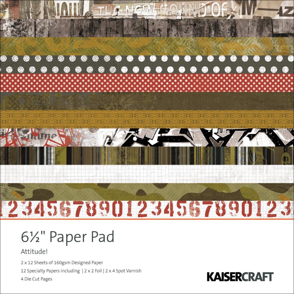 Attitude! Paper Pad - Die Cuts & More