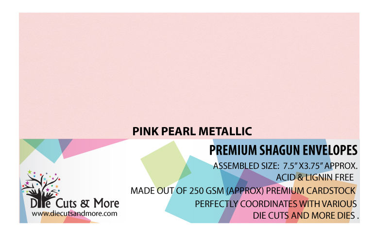 Pink Envelopes - Die Cuts & More